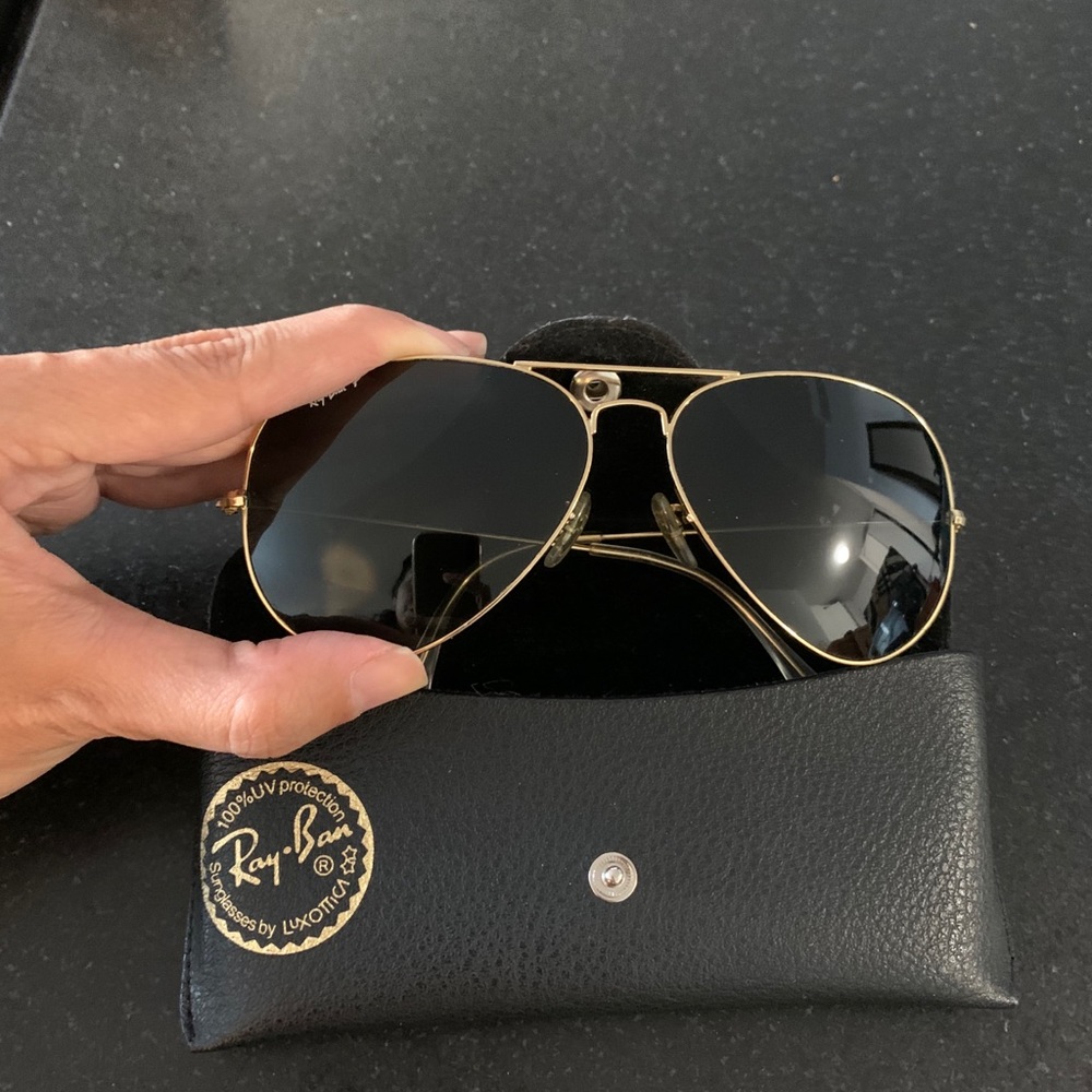 Ray Ban Classic Large Aviator Sunglasses - Gem